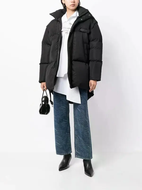 KIMHEKIM Logo Plaque Puffer Jacket