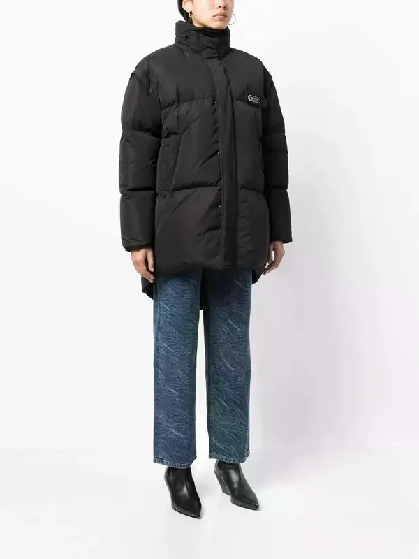KIMHEKIM Logo Plaque Puffer Jacket