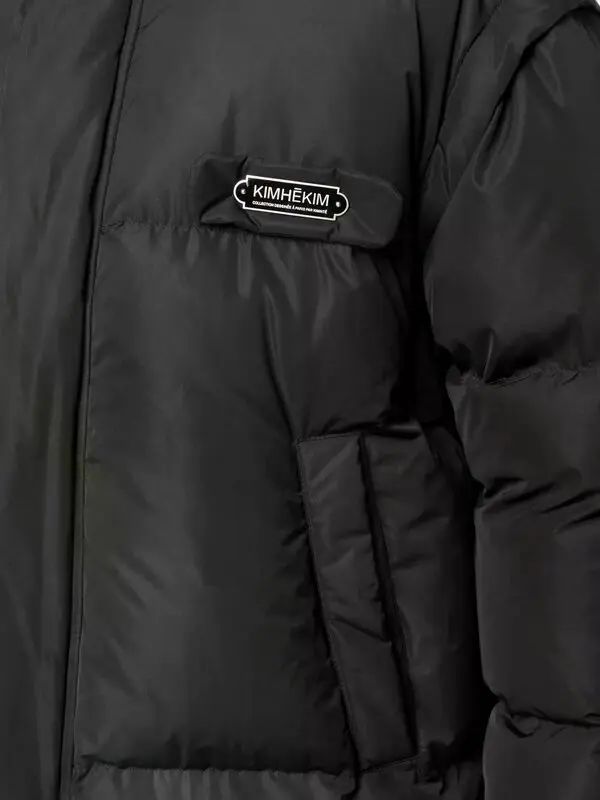KIMHEKIM Logo Plaque Puffer Jacket