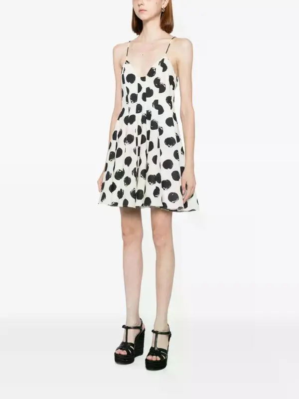 BAMBAH Polka Dot Mini Dress