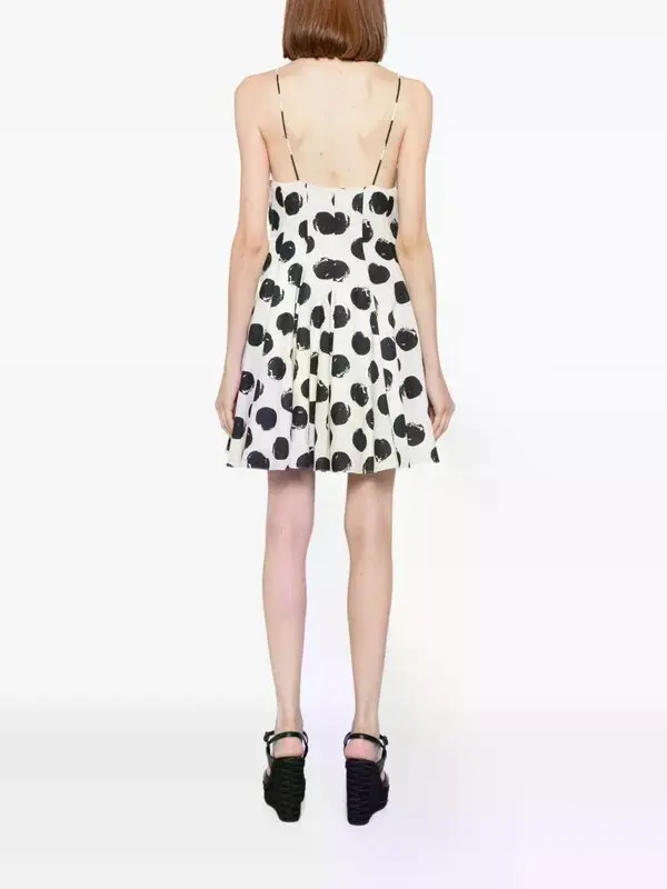 BAMBAH Polka Dot Mini Dress