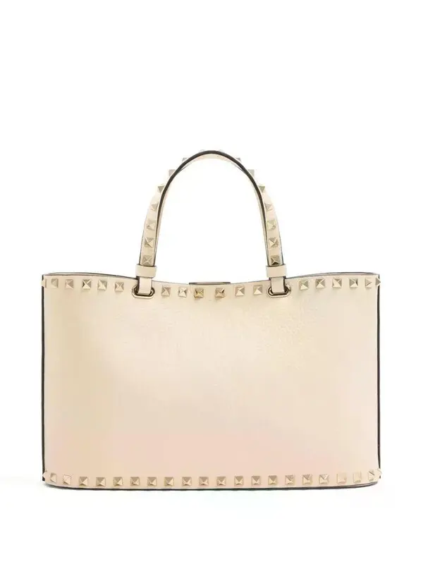 Valentino Garavani Rockstud Grainy Shopper Bag