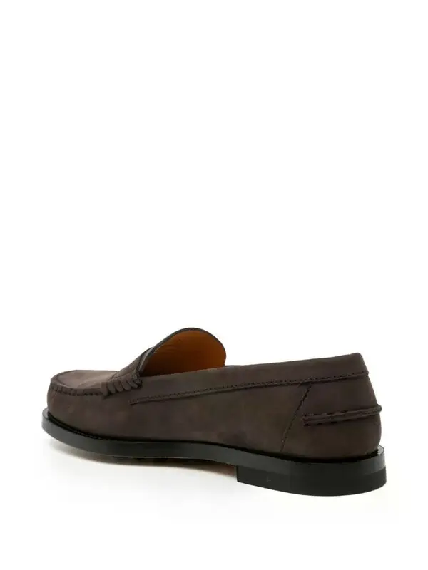 TOD'S Leather Loafers - Brown