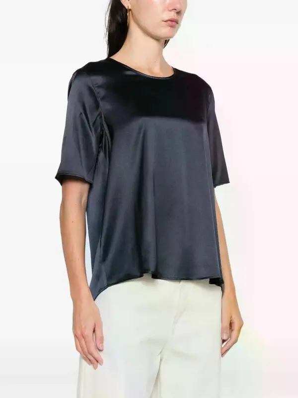 PUROTATTO Short Sleeve Blouse