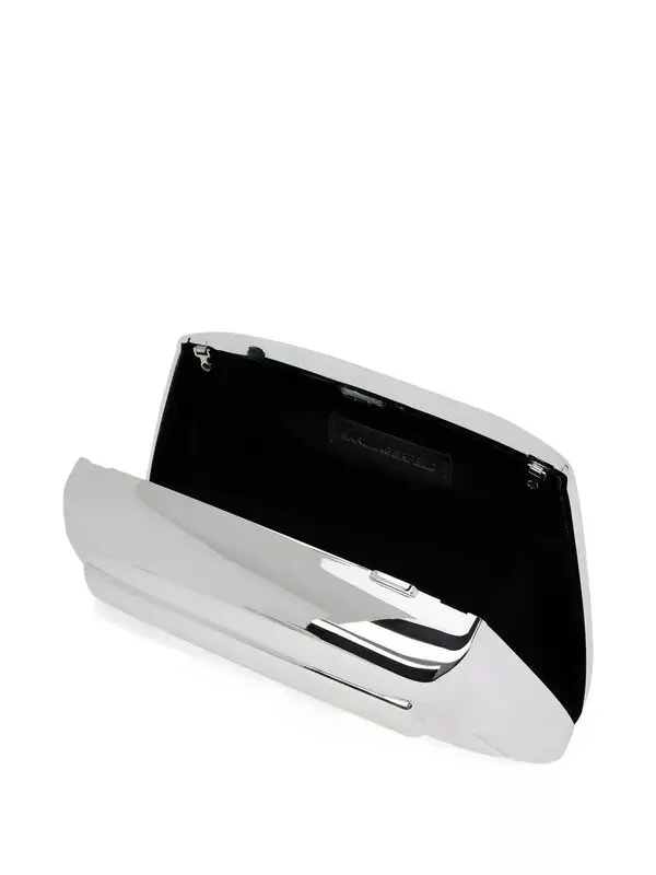 Karl Lagerfeld Ikon K Clutch Bag - Silver