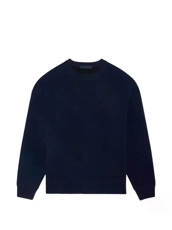 Proenza Schouler Wool Blend Crew Neck Sweater - Blue