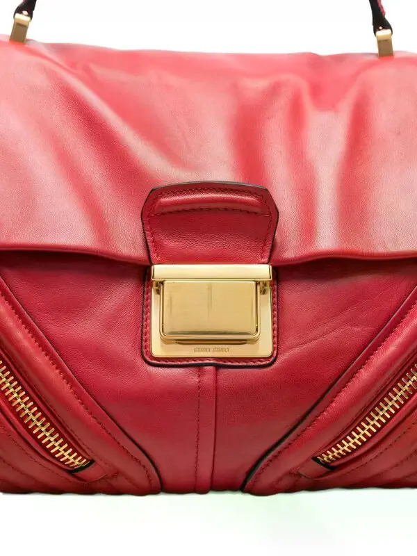Miu Miu Zip-fastening Quilted Tote Bag