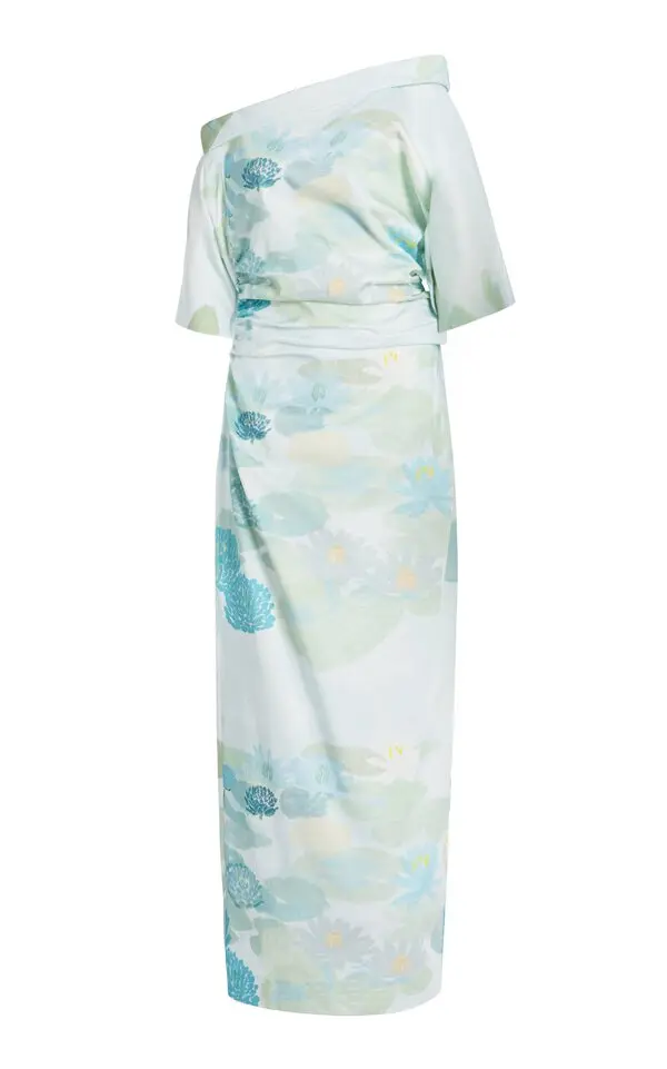 Bernadette Bowery Cotton-blend Midi Dress - Multi
