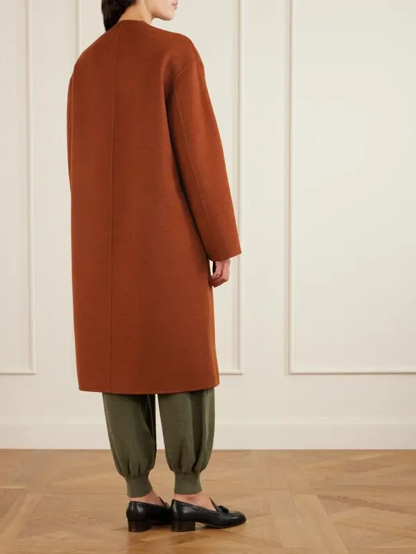 Loro Piana Boris Double-breasted Cashmere Coat