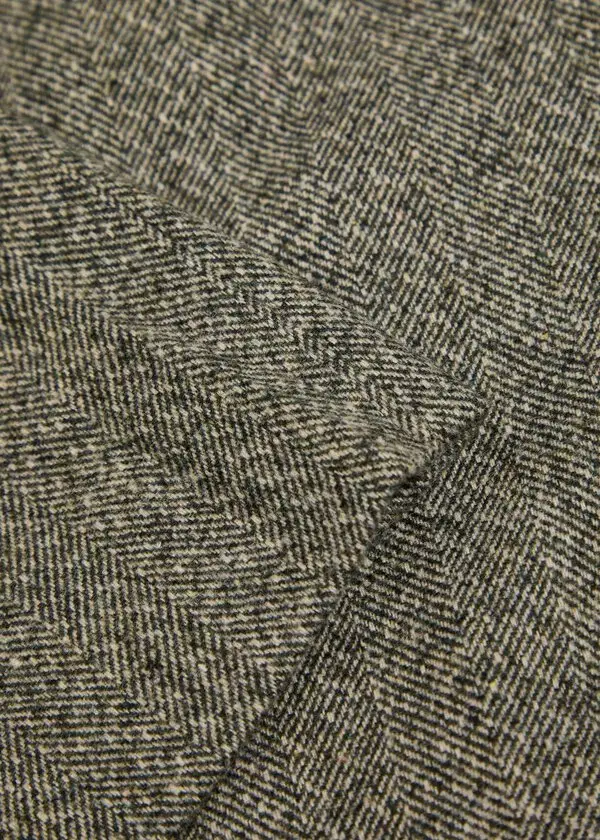 REFORMATION Carla Herringbone Tweed Mini Skirt