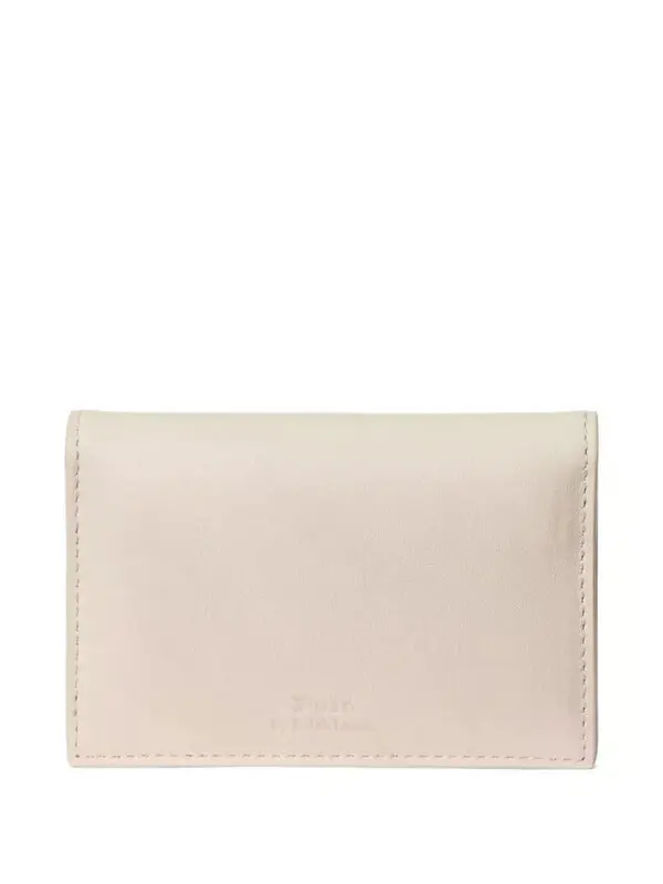 Polo Ralph Lauren Polo Bear-print Leather Wallet - Neutrals