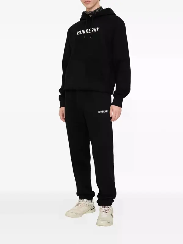 Burberry Logo Cotton Track Pants