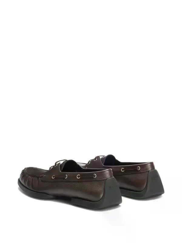 JIL SANDER Tumbled Leather Loafers