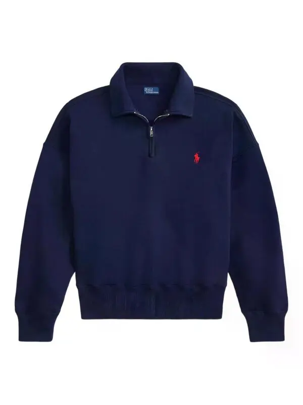 Polo Ralph Lauren Embroidered Logo Sweatshirt - Blue