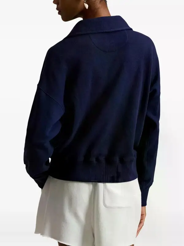Polo Ralph Lauren Embroidered Logo Sweatshirt - Blue