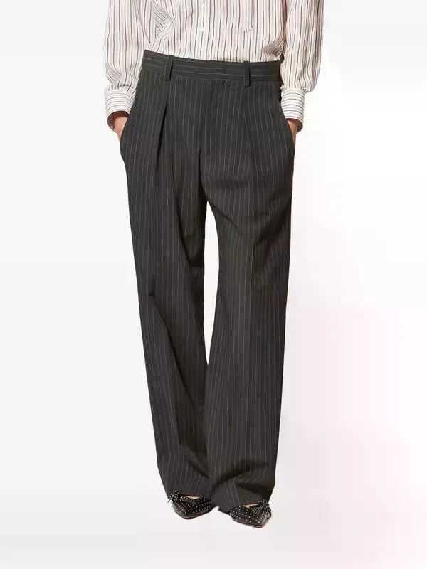 Isabel Marant Étoile Lisetta Pinstripe Trousers