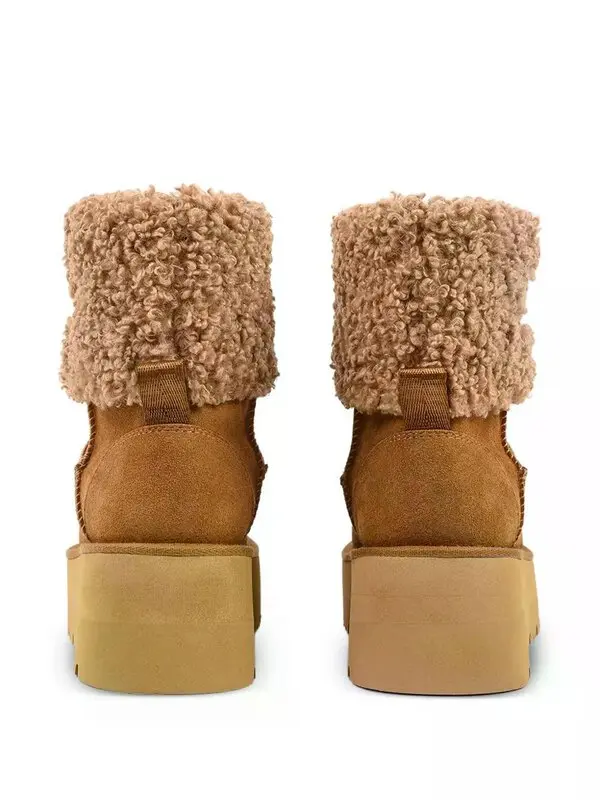 Karl Lagerfeld Skylar Logo Platform Boots - Brown