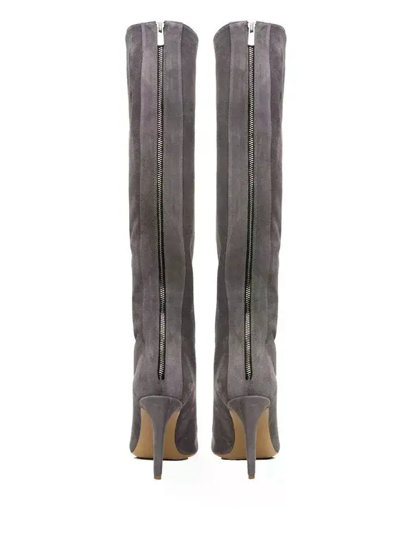 GINISSIMA 95mm Pointed-toe Knee-high Stiletto Boots