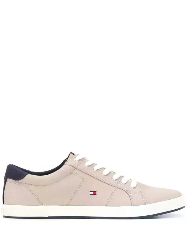 Tommy Hilfiger Iconic Lace-up Sneakers - Neutrals