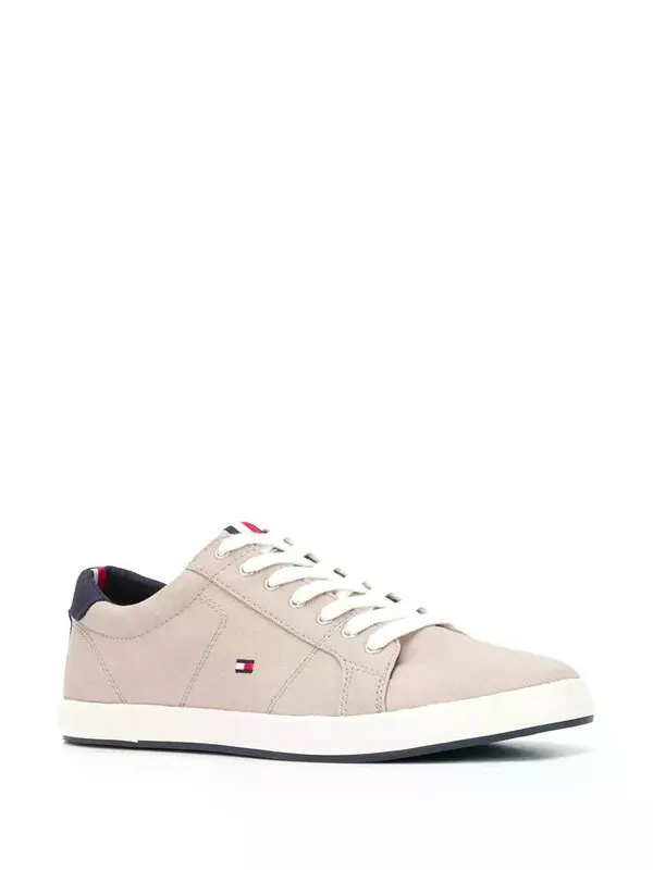 Tommy Hilfiger Iconic Lace-up Sneakers - Neutrals