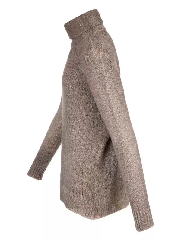Avant Toi Ribbed Knit Turtleneck Sweater