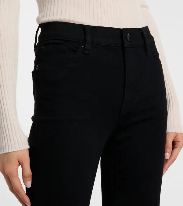 FRAME Icon Mid-rise Flared Jeans