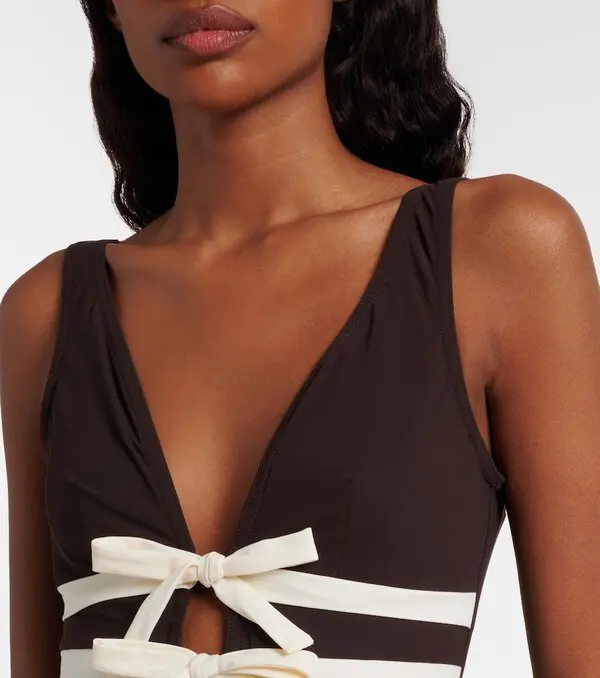KARLA COLLETTO Lenora Bow-detail Swimsuit