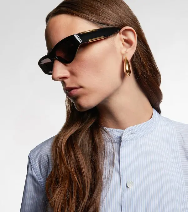 Bottega Veneta Dash Cat-eye Sunglasses