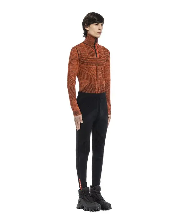 Prada Techno Knit Technical Pants