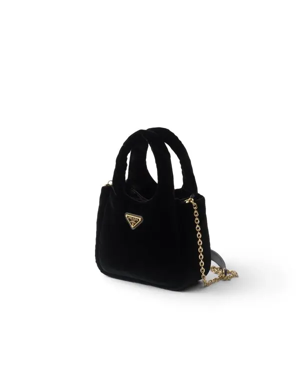 Prada Padded Velvet Mini Handbag