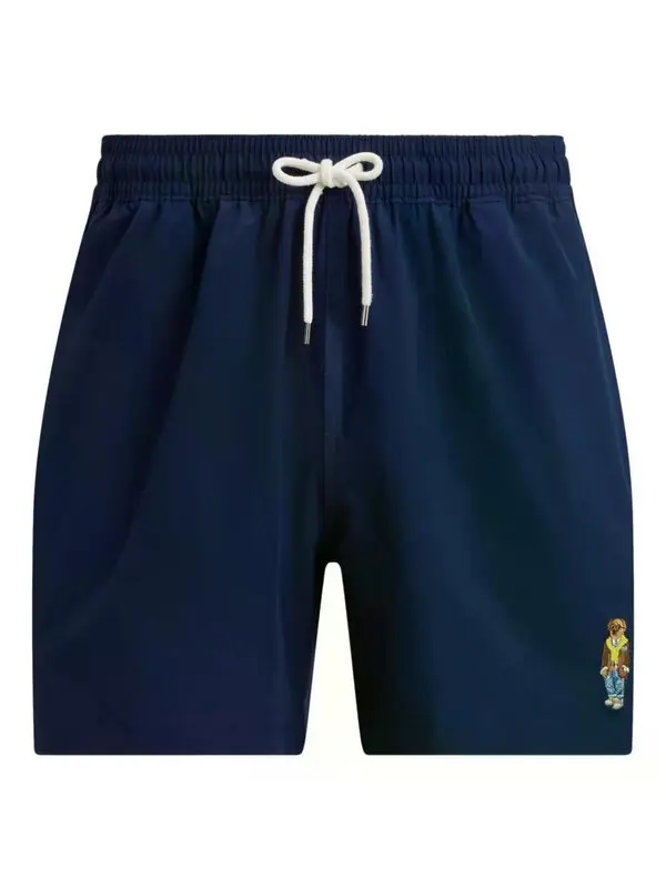 Polo Ralph Lauren Embroidered Swim Shorts - Blue