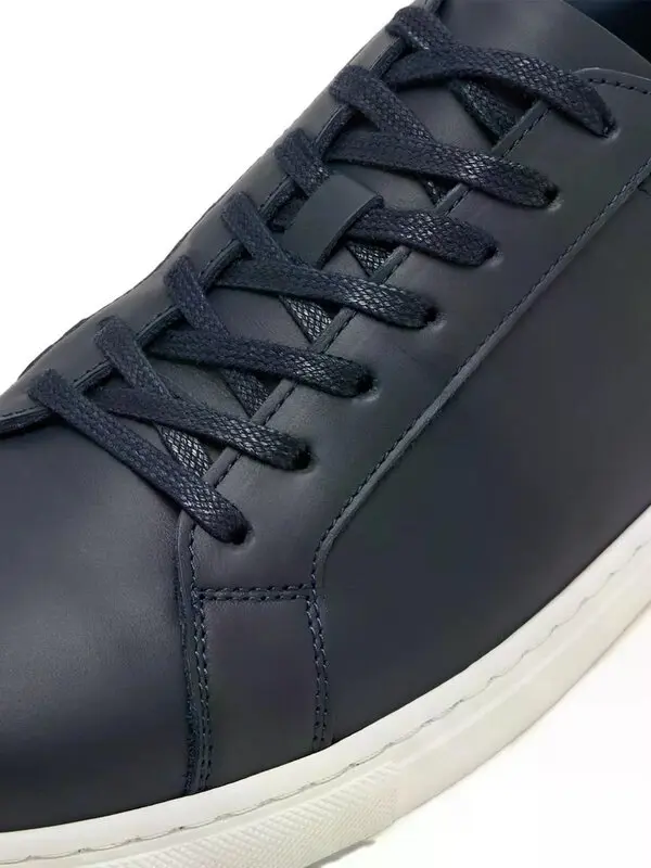 FORSA Caleb Suede Panel Lace-up Sneakers - Blue