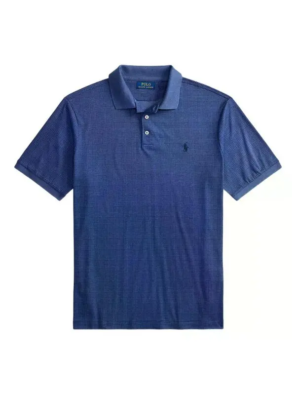 Polo Ralph Lauren Short-sleeve Check-pattern Polo Shirt