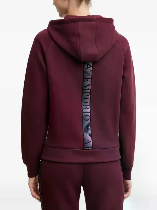 EA7 Hooded Zip Top