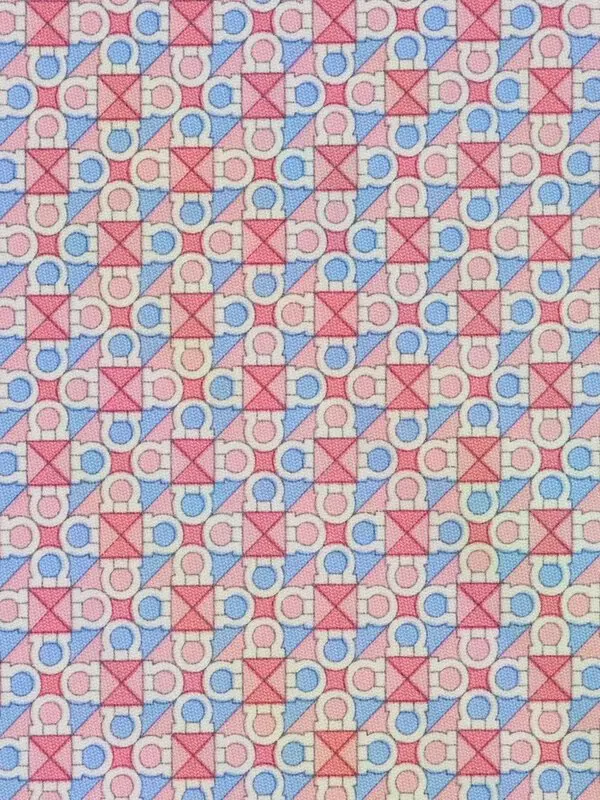 FERRAGAMO Graphic-print Silk Tie