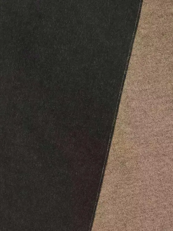 Fendi Fringed Logo-detail Scarf - Brown