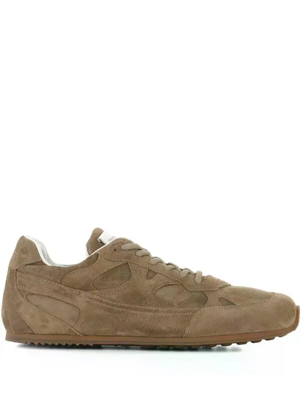 Officine Creative Low-top Panelled Lace-up Sneakers - Brown