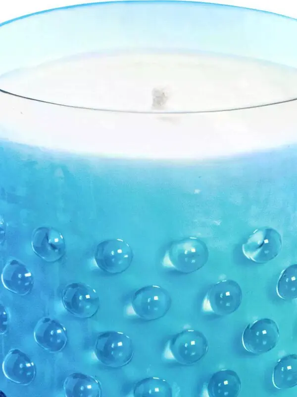 KLIMCHI Hobnail Mojito Candle - Blue