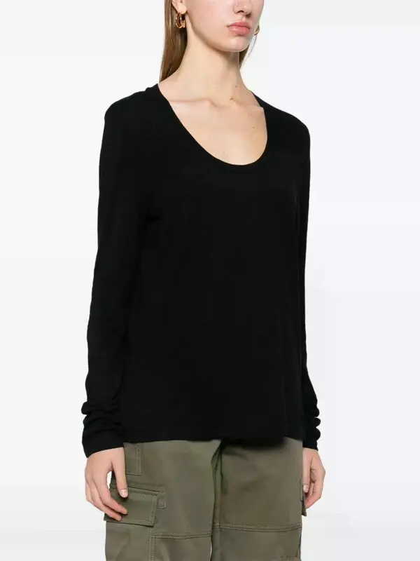 American Vintage Jacksonville Long-sleeve T-shirt - Black