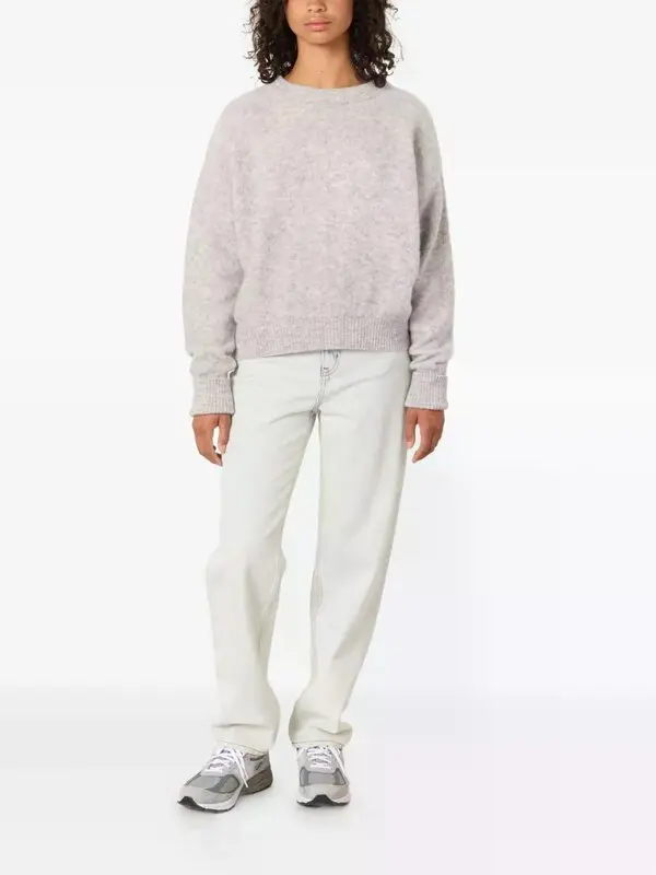 American Vintage Ribbed Boat-neck Sweater