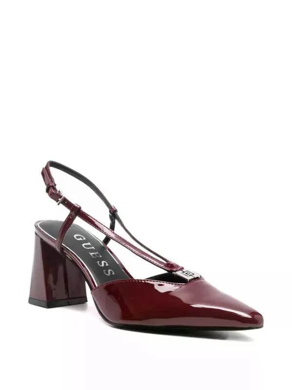 Guess T-strap Block Heel Pumps