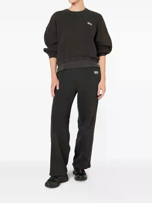 American Vintage Izubird Long-sleeves Sweatshirt - Black