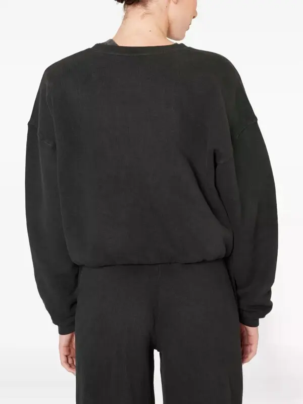 American Vintage Izubird Long-sleeves Sweatshirt - Black