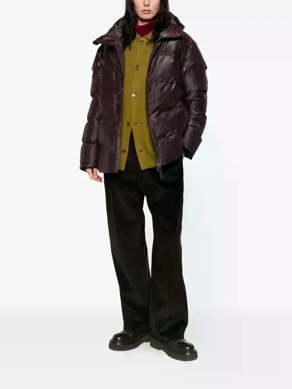 Rains Alta Hooded Jacket - Red