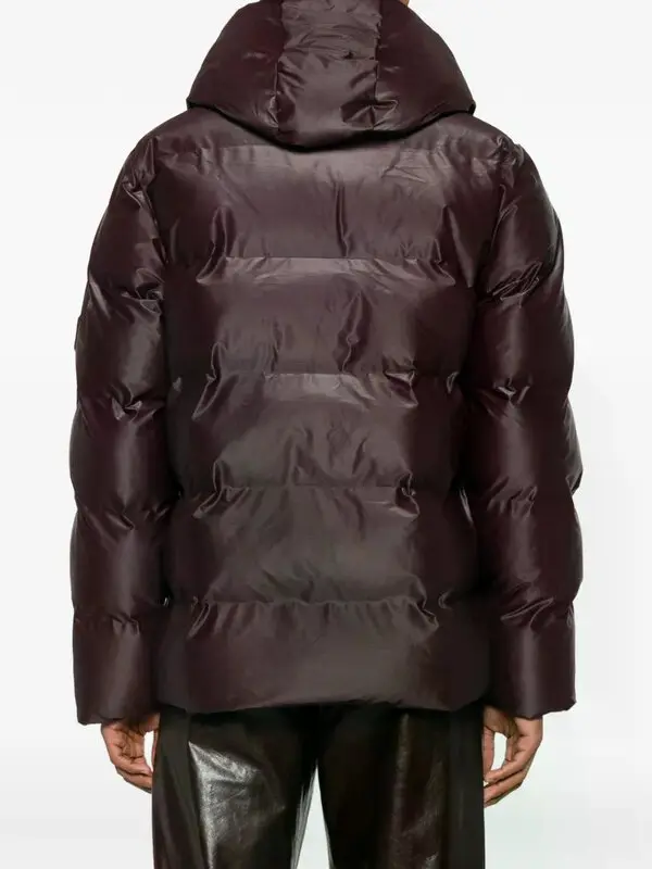 Rains Alta Hooded Jacket - Red