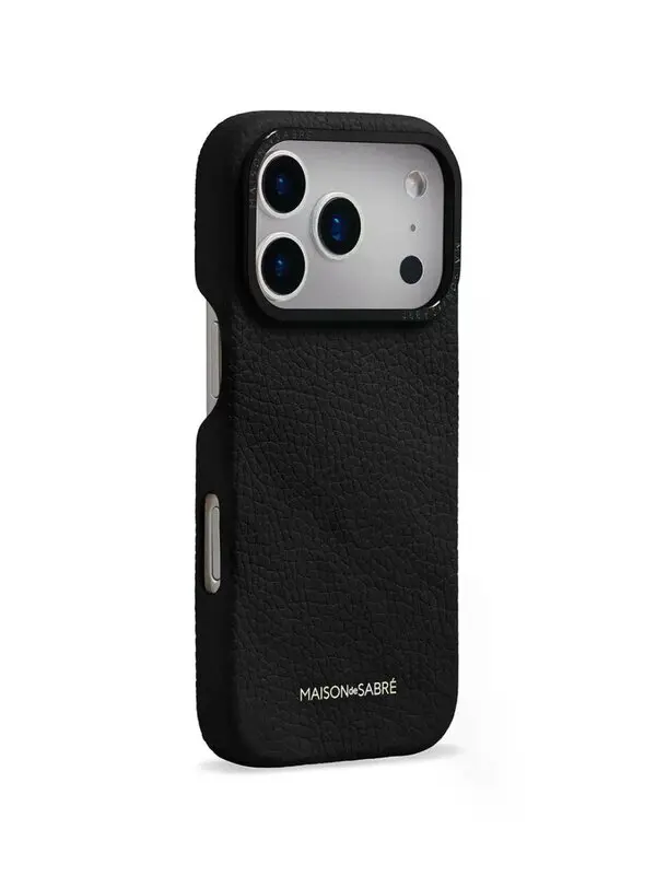 MAISON DE SABRE Logo-lettering Iphone 17 Pro Max Case - Black