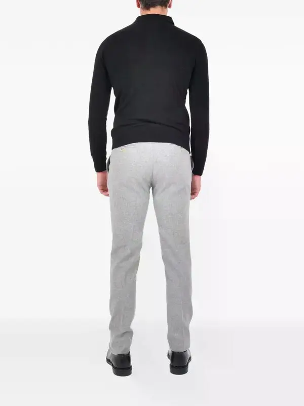 FRANZESE COLLECTION Ribbed Polo Shirt
