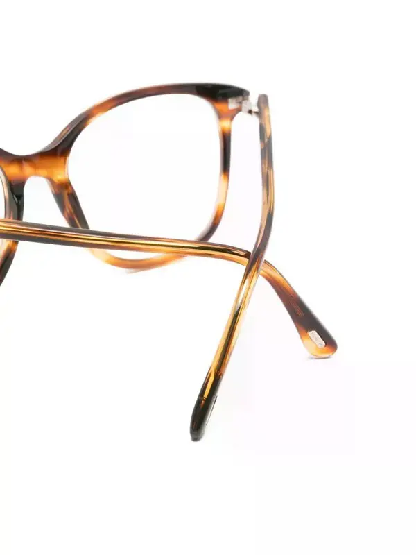 TOM FORD Geometric Frame Eyeglasses