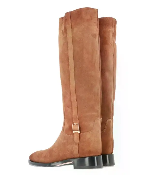 Santoni Buckle Knee-high Boots