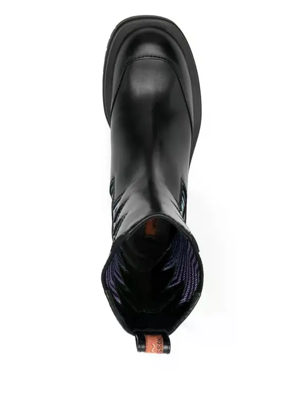 Missoni Zigzag Chelsea Boots